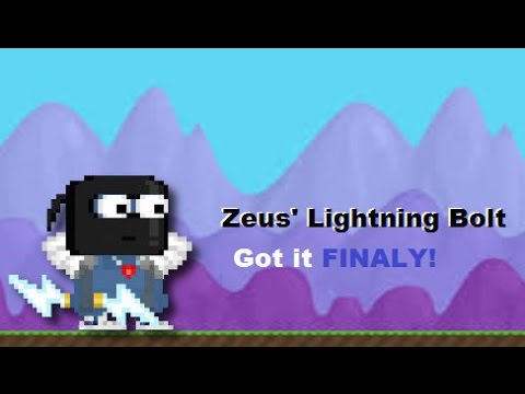 Growtopia/Zeus' Lightning Bolt - YouTube