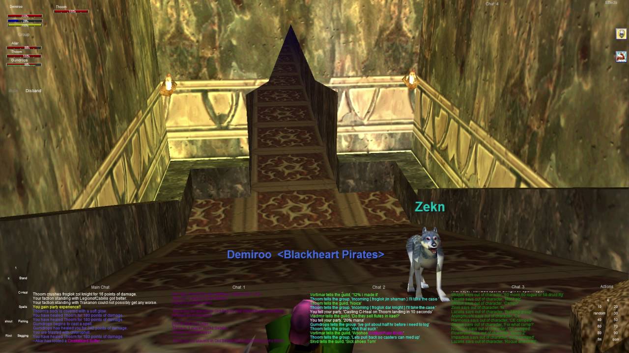 Everquest old school : Part 309 - Entrance Group - Sebilis - High Elf ...