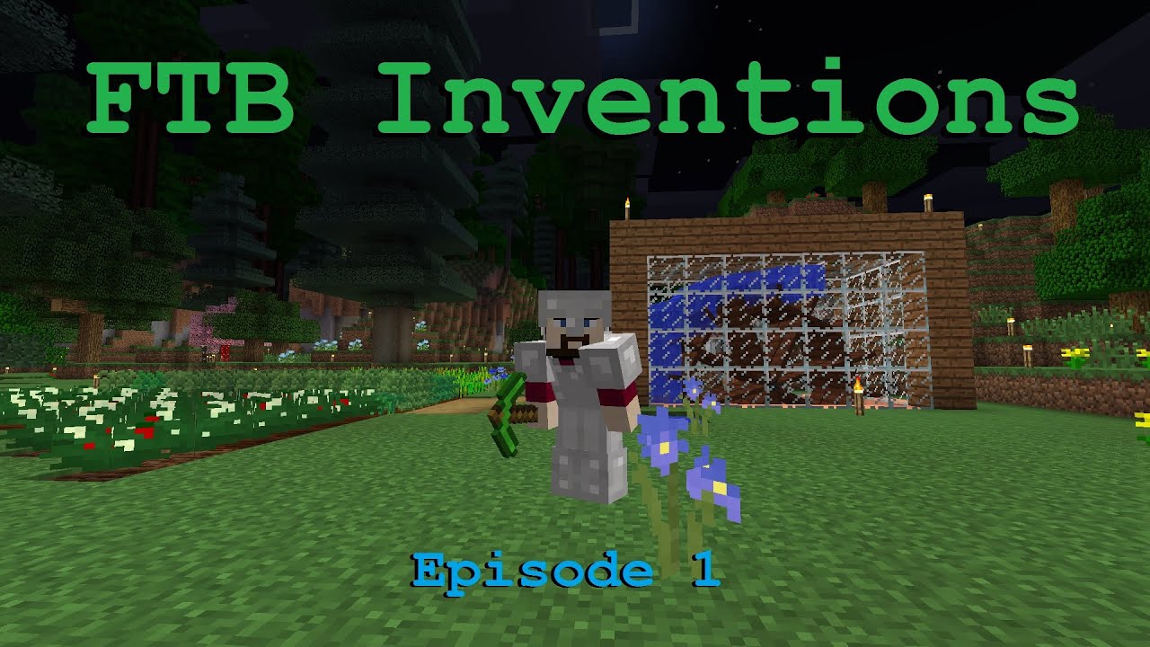 FTB Inventions Episode 1: Water Power - YouTube