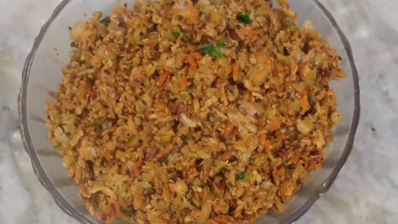 cabbage aur egg ka bhujia Recipe - YouTube
