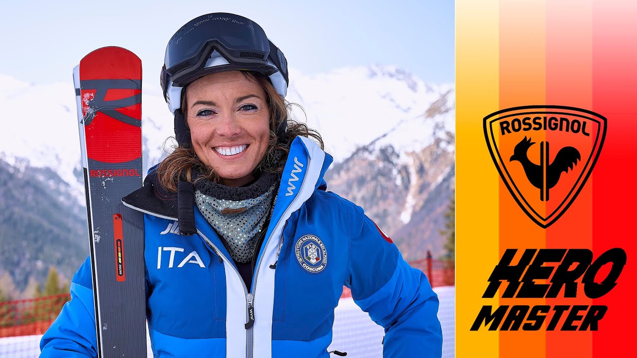 Rossignol Hero Master 2020/21: SKI TEST di VERONICA GANDINI - YouTube