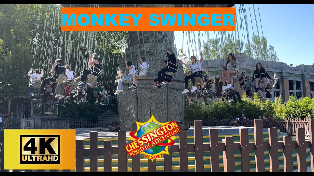 MONKEY SWINGER 4K POV - Chessington world of Adventures - YouTube