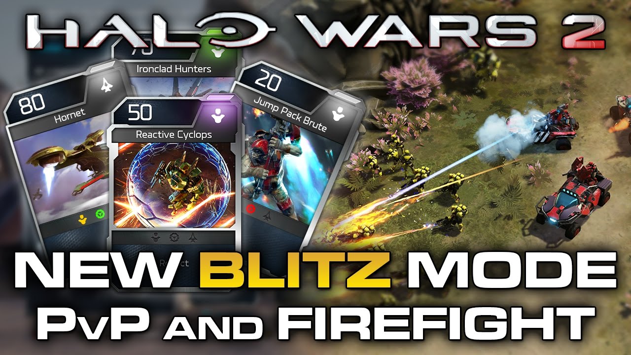 Halo Wars 2 - Blitz Multiplayer Overview (Blitz PvP & Firefight) - YouTube