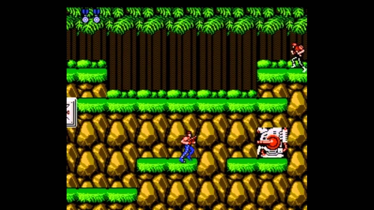 Contra (First Stage) - NES - YouTube