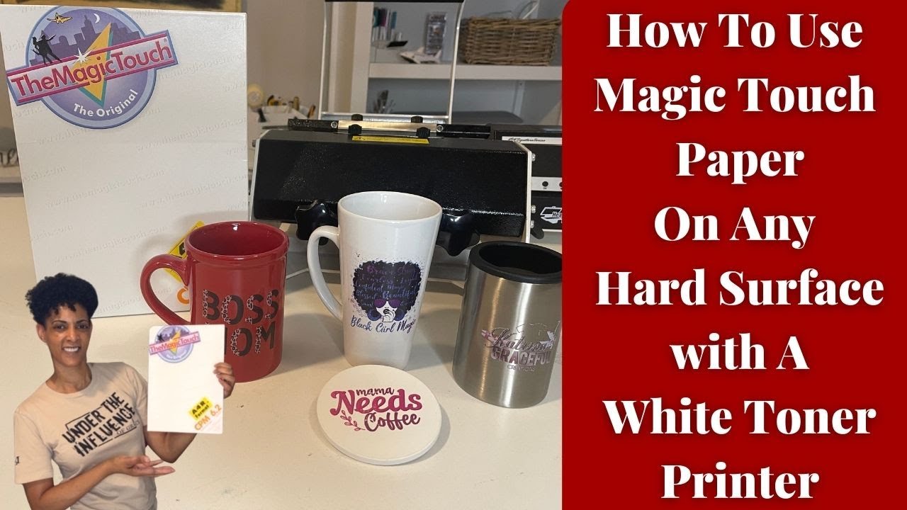 How To Get Full Color Images On Mugs with Your White Toner Printer ...