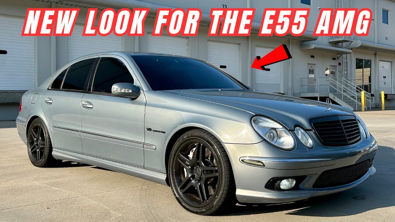Installing Window Tints On My E55 AMG!!! - YouTube
