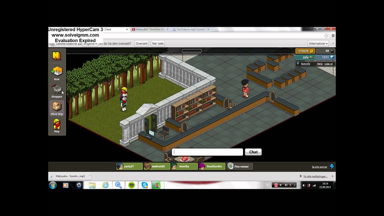 How To Build A School On Habbo Retro - Habbiz.Biz - YouTube