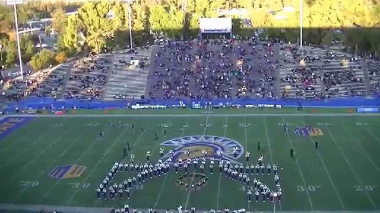San Jose State University Marching Band - November 1, 2014 - YouTube