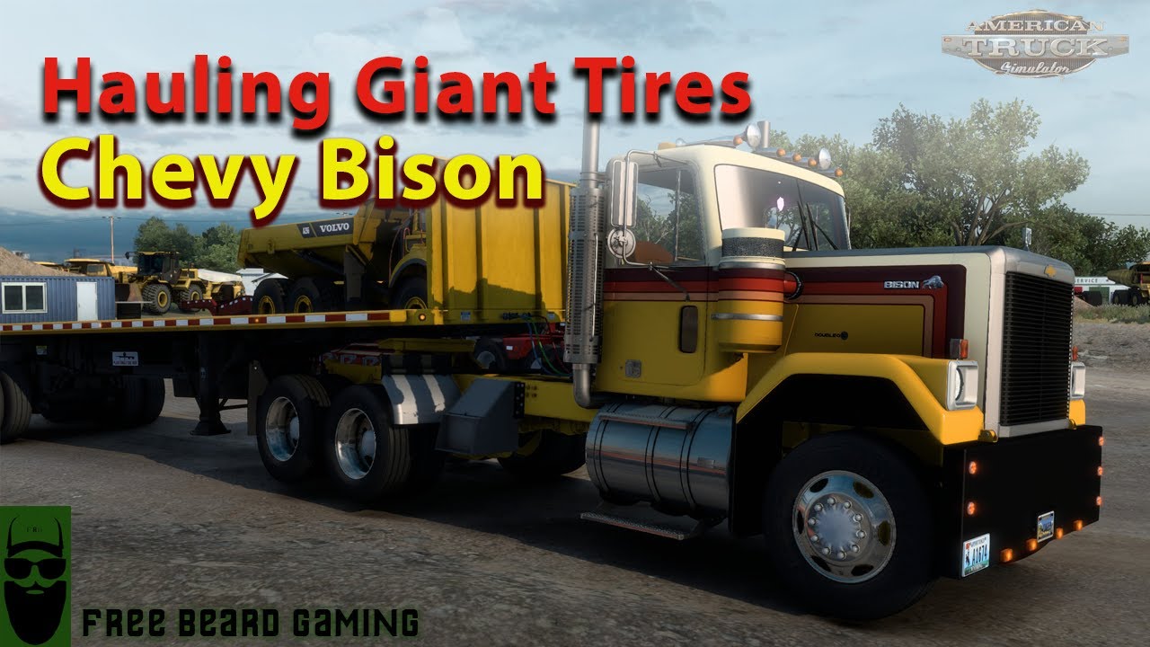 1985 Chevy Bison | Hauling Volvo Tires | Montana Construction Expansion | American Truck ...