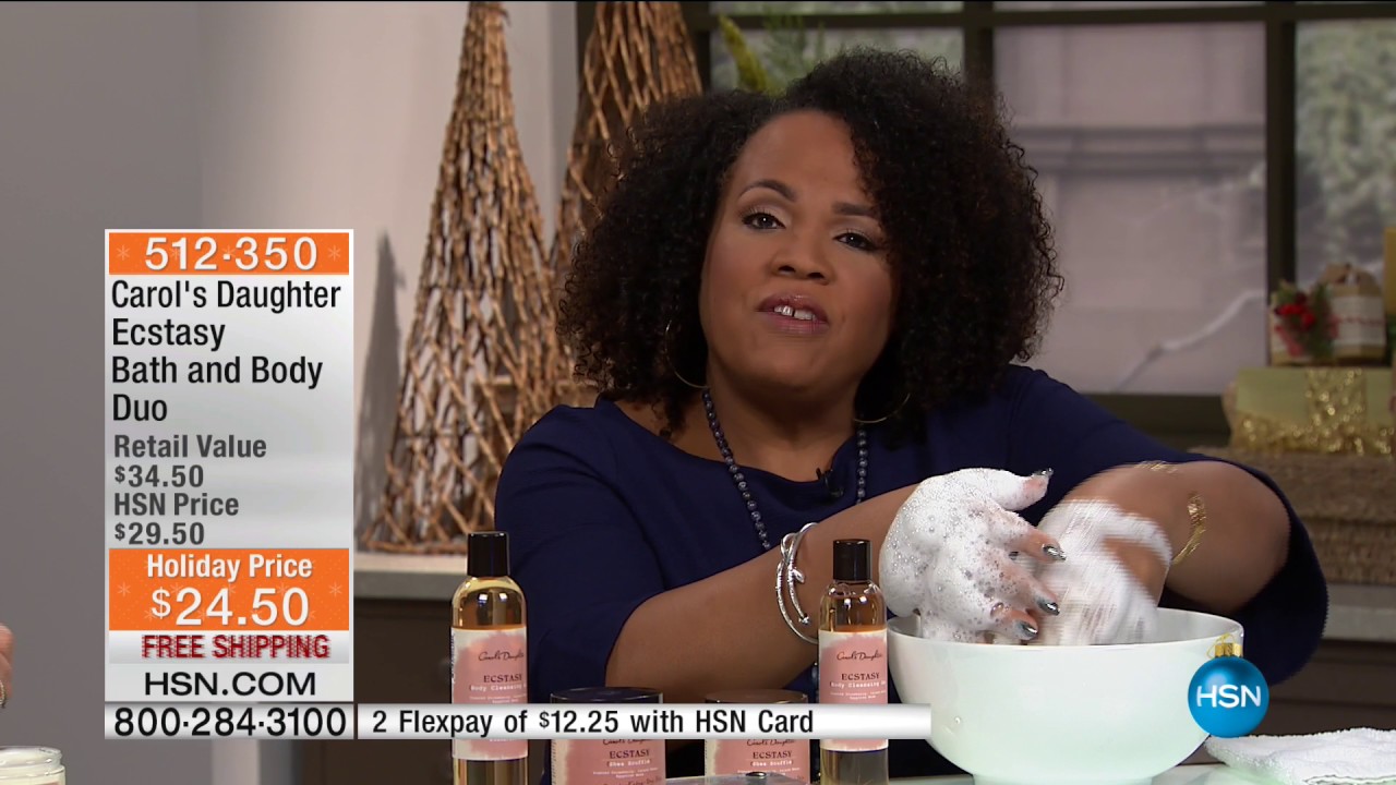 HSN | Carol's Daughter Holiday Beauty 11.11.2016 - 05 AM - YouTube