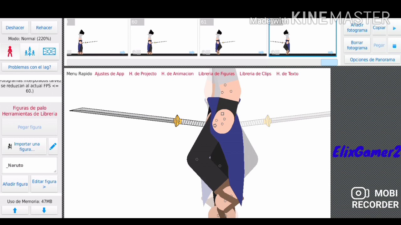 Naruto SpeedAnimation StickMan By ElixGamer2 - YouTube