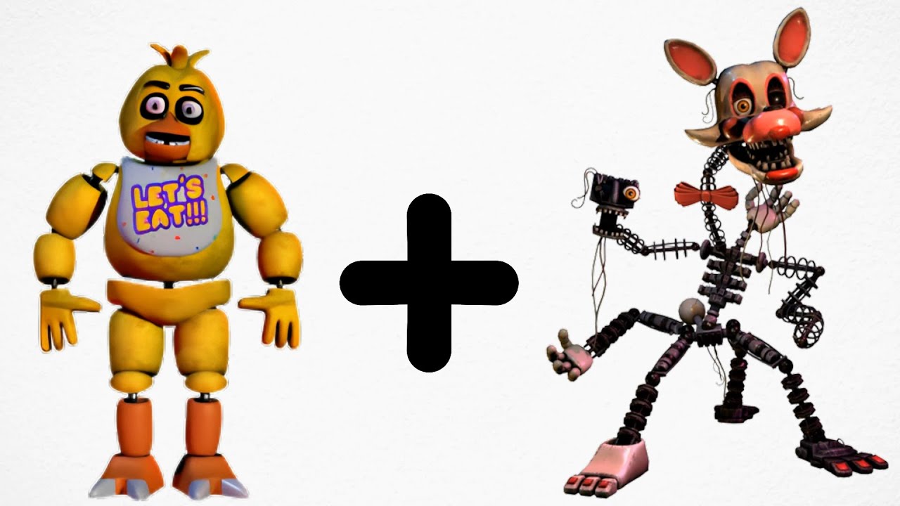 CHICA + MANGLE = ??? / FNAF ANIMATION PART 45 - YouTube