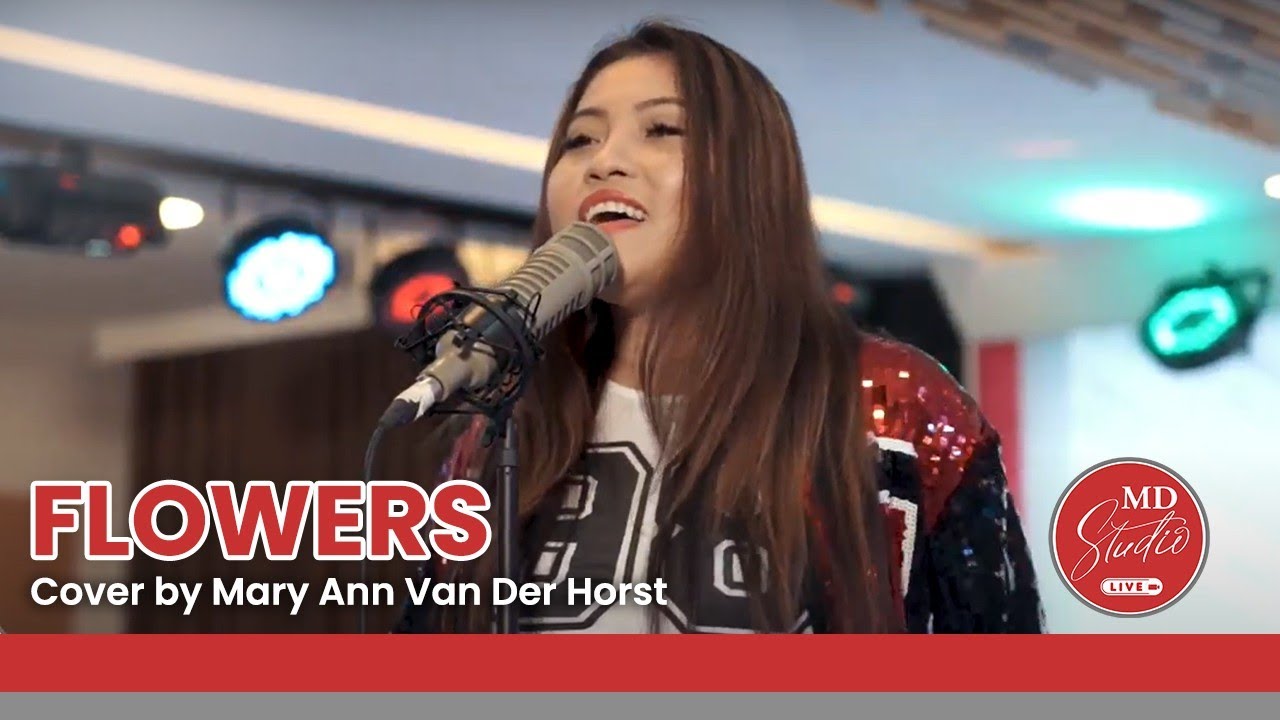X Factor Singer Mary Ann Van Der Horst performs "Flowers" at MD Studio ...