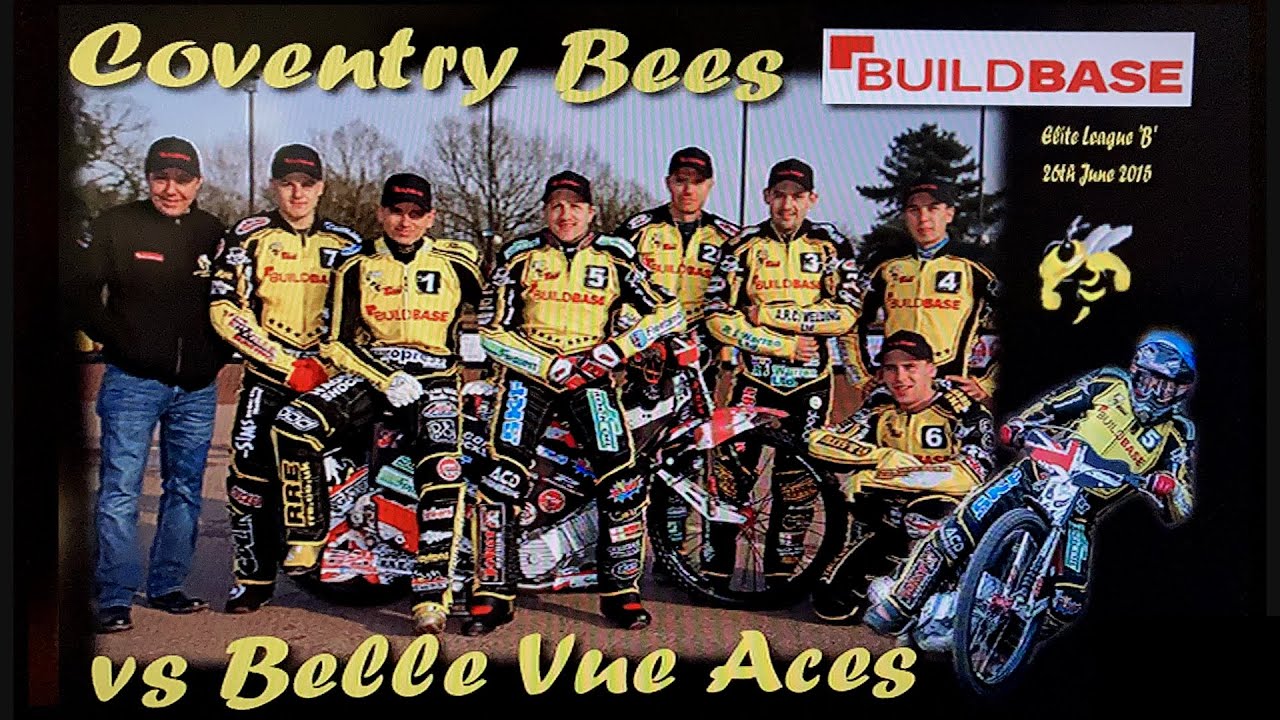 Coventry Bees vs Belle Vue Aces - 26/06/15 - YouTube