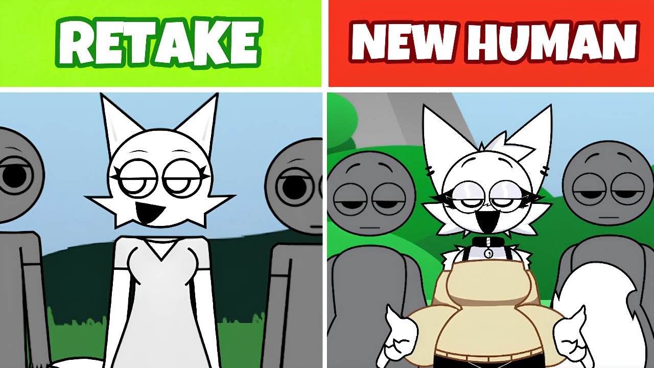 Incredibox Sprunki | Retake Old Human VS Retake New Human - YouTube