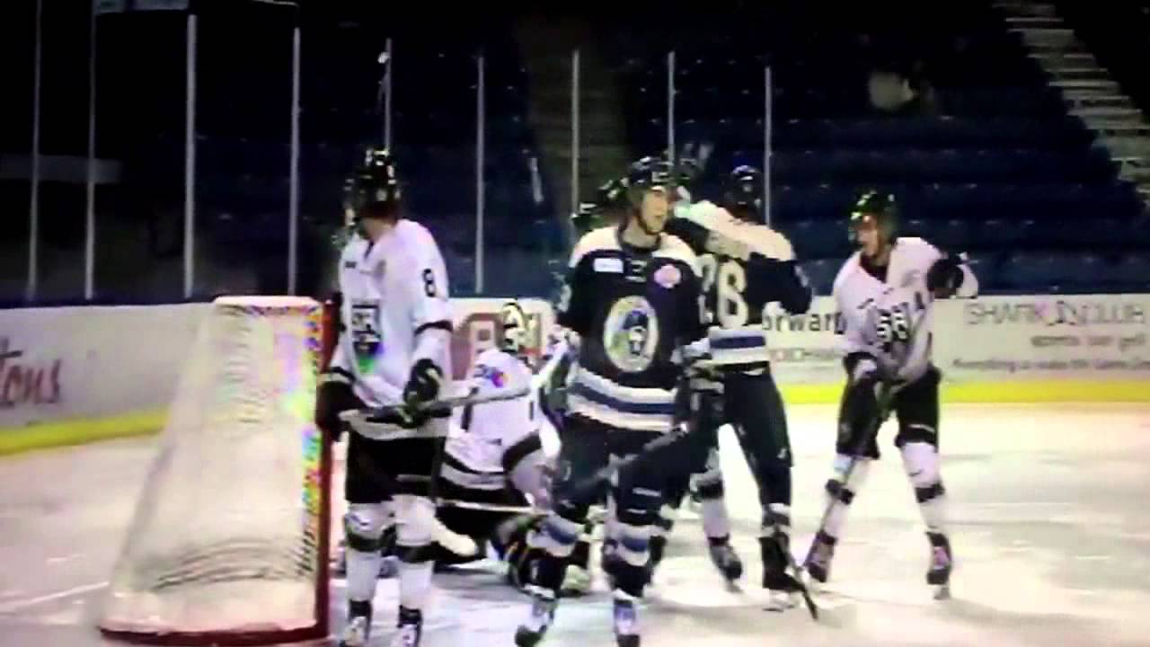 Marcus Vela First BCHL Hat Trick - YouTube