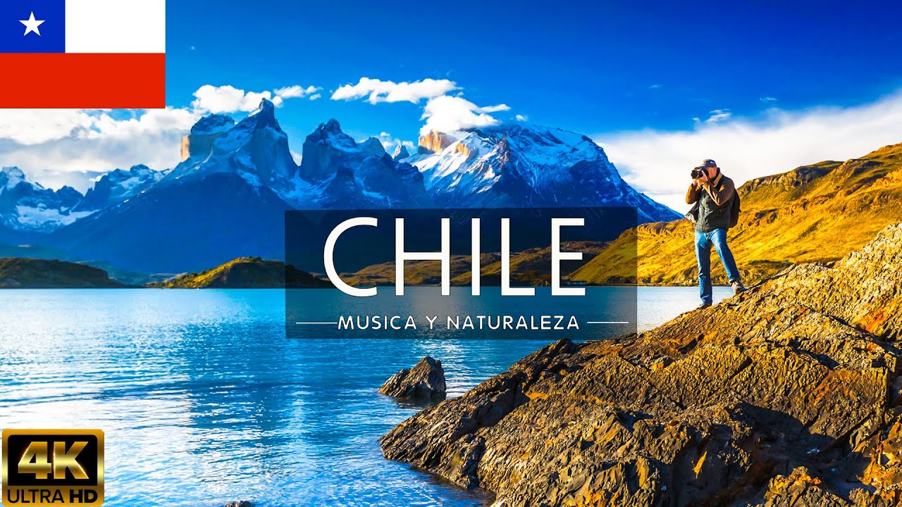 VOLANDO SOBRE CHILE 4K | Calma Tu Mente Con Videos de Naturaleza 4K y ...