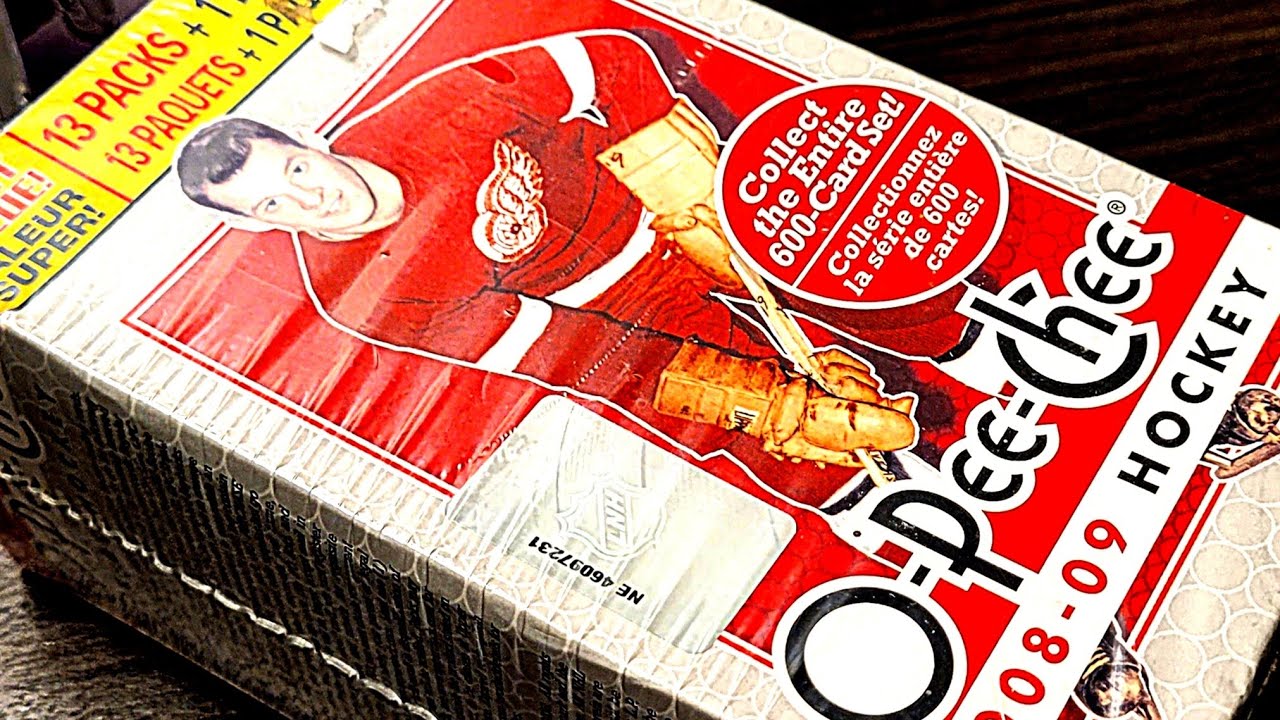 2008-09 O-Pee-Chee Hockey Blaster Box Break - YouTube