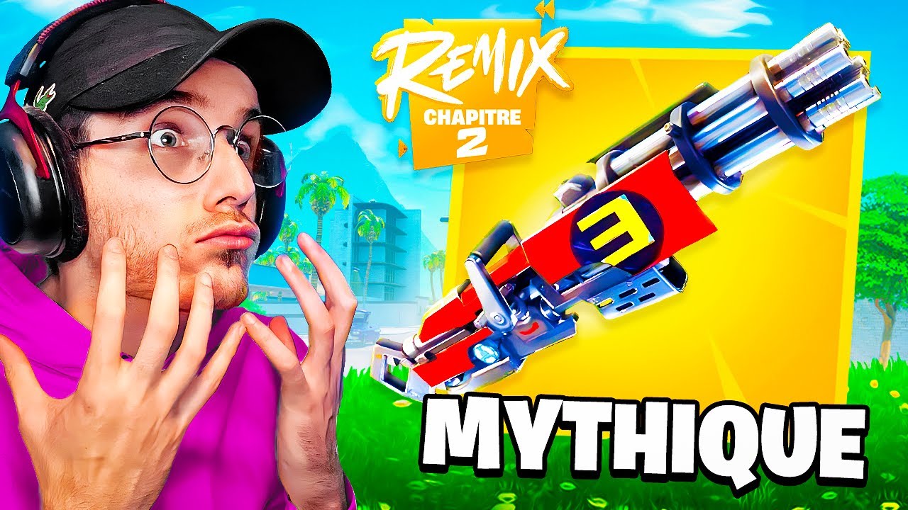Je DÉCOUVRE le MINIGUN d'EMINEM dans le CHAPITRE 2 REMIX FORTNITE ...