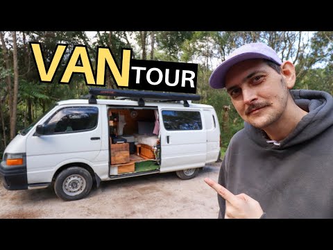 DIY Toyota HiAce Conversion for Full-Time Van Life UNDER $10K!