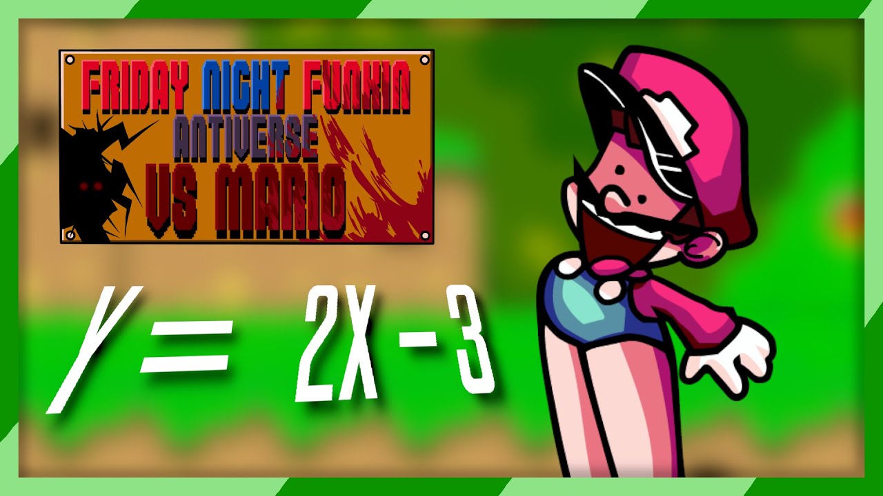 Diagonal Mario (SMW Hacks / FNF Antiverse) Minecraft Skin