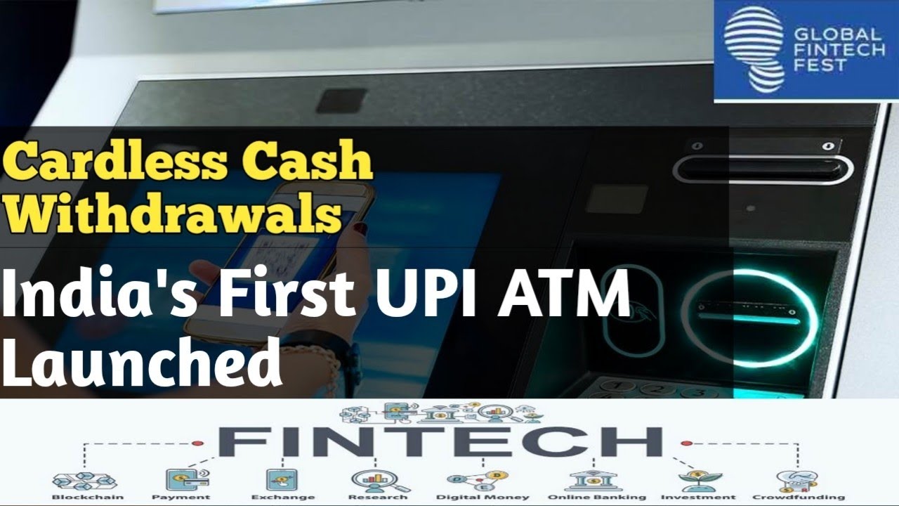 India's First UPI ATM launched : card-less withdrawals || UPI ATM in ...