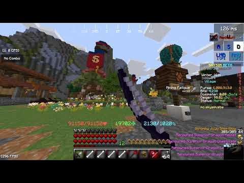 Showcasing Hypixel skyblock Remake Servers (free Duengon f7s)(lvl90rq) - YouTube