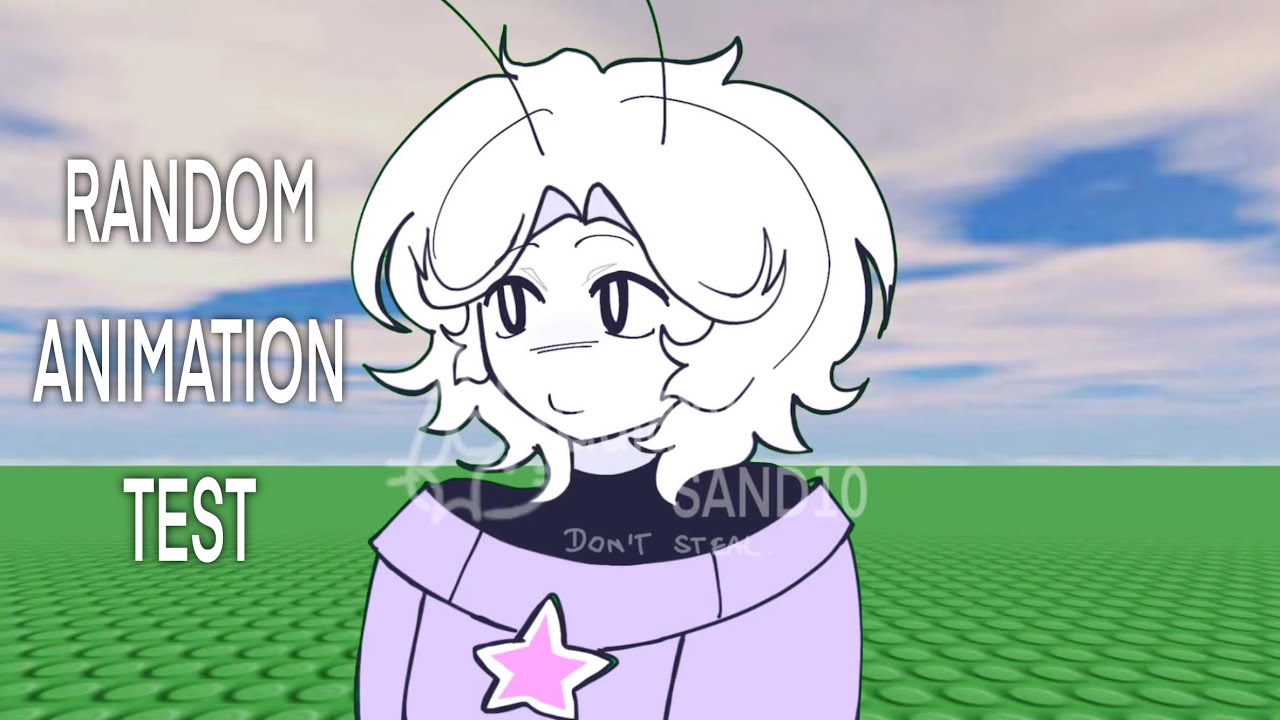 Random animation test (frame by frame) - YouTube