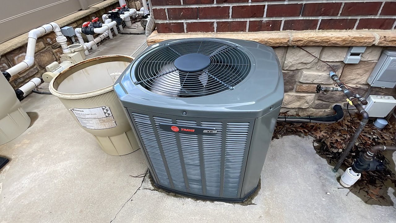 2018 1.5 Ton Trane XR13 - First Startup of 2023 - YouTube