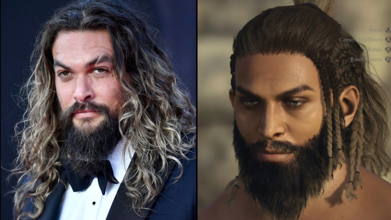 Jason Momoa - Dragon's Dogma 2 Character Creator - YouTube