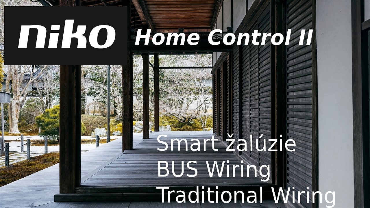 Niko Home Control II - Ako naprogramovať smart žalúzie - YouTube