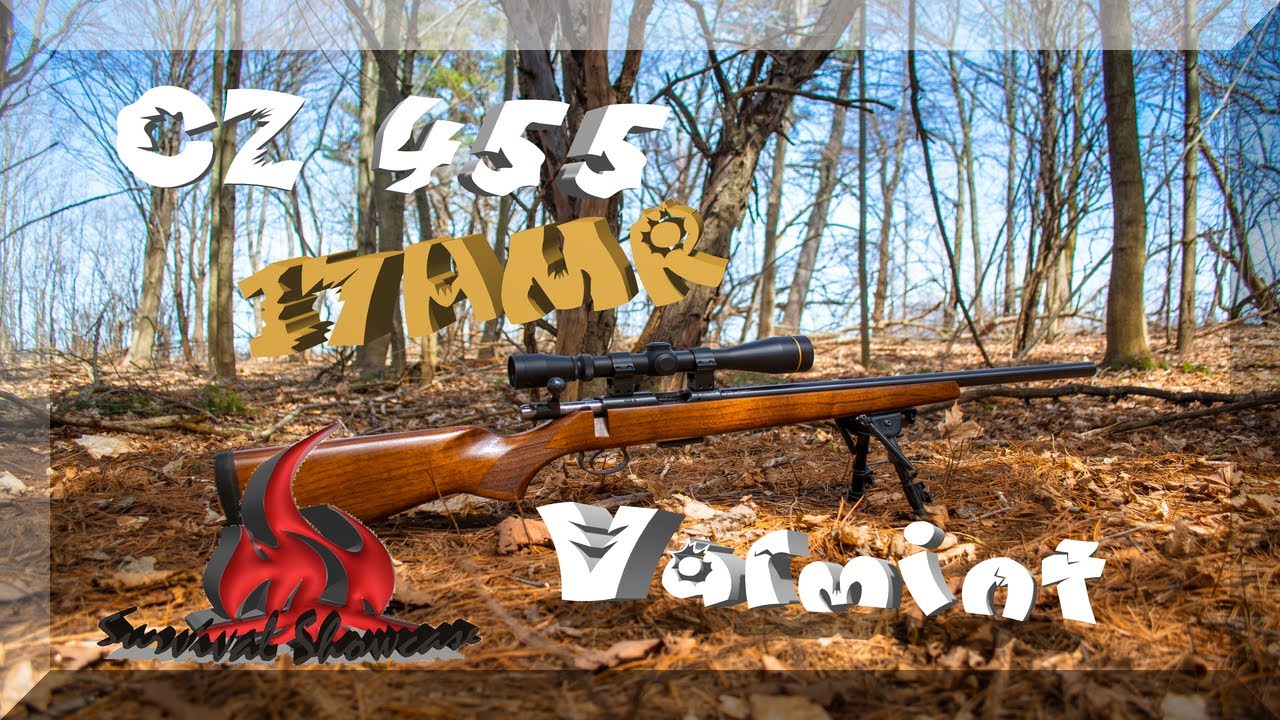 CZ 455 Varmint 17 HMR Rifle - YouTube