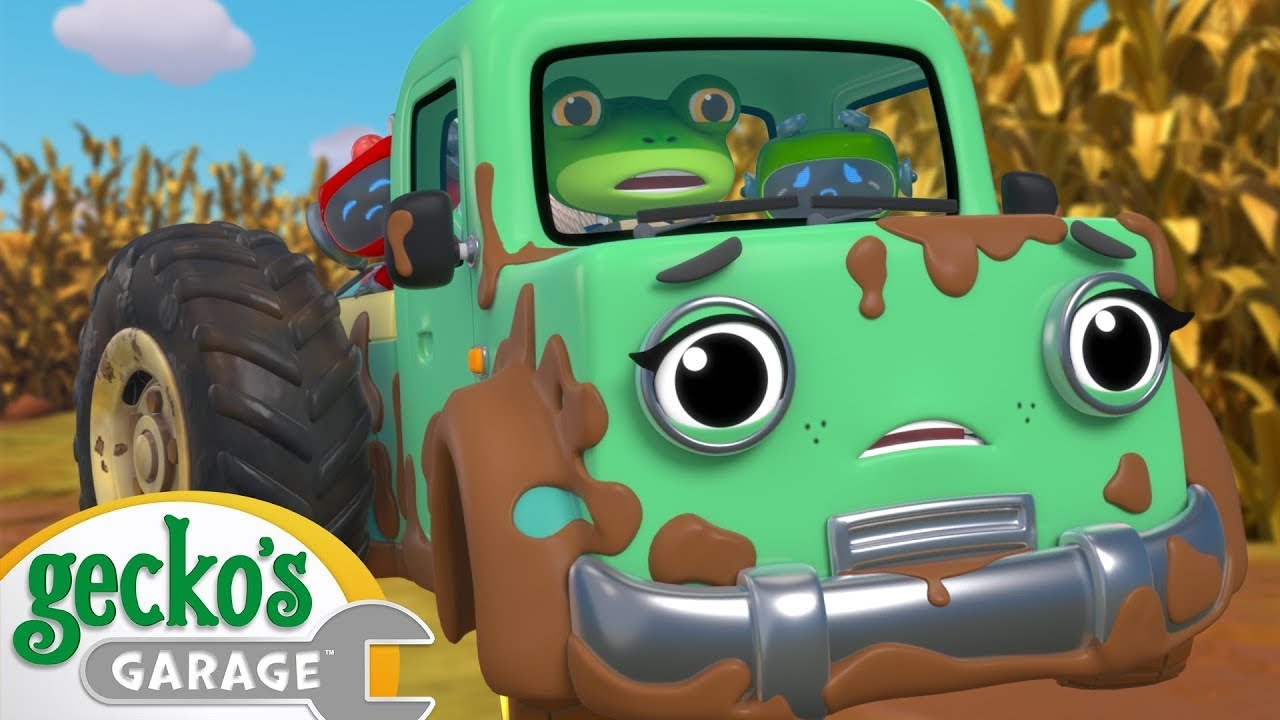 Muddy Maze Mission | Gecko's Garage | Cartoons For Kids | Toddler Fun ...
