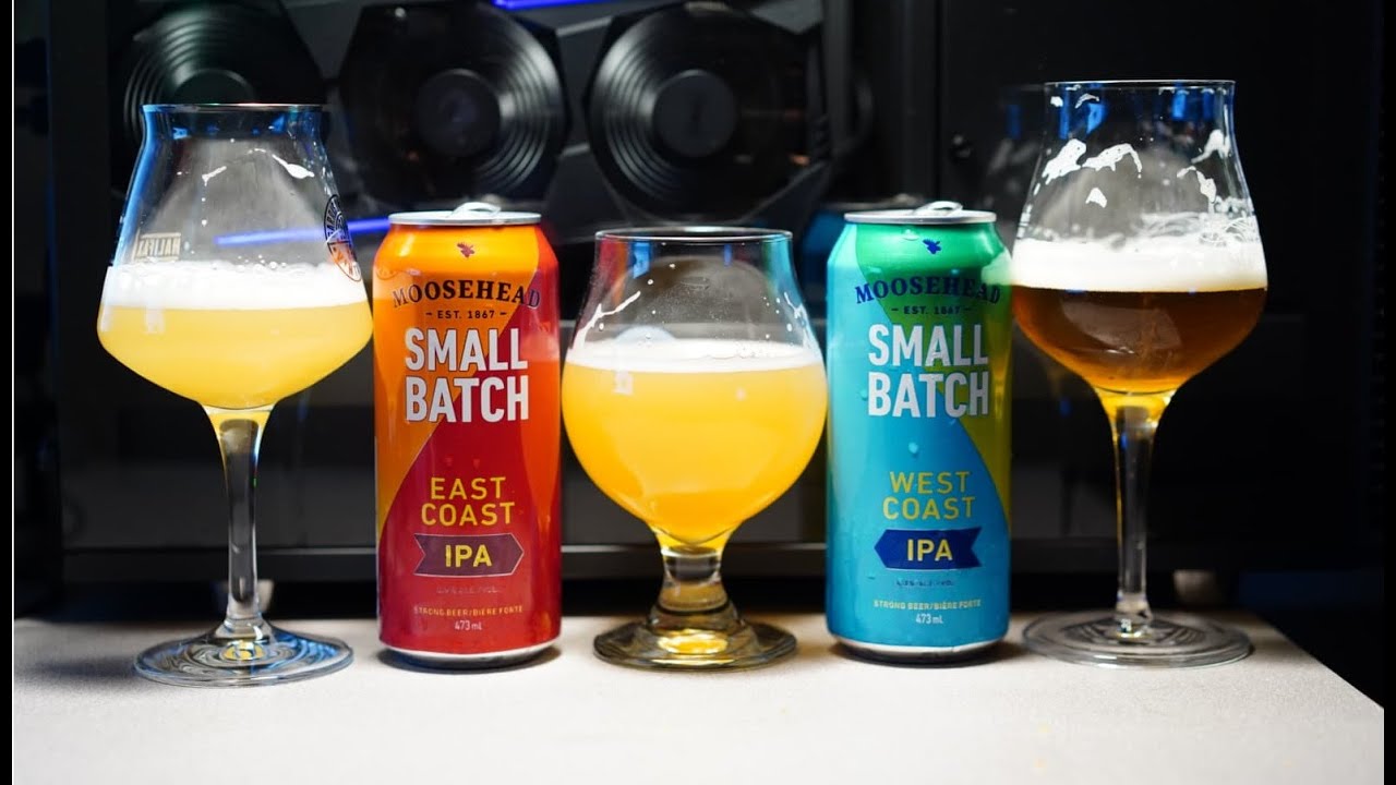 Moosehead Small Batch East Coast IPA & West Coast IPA - #1193-94 ...