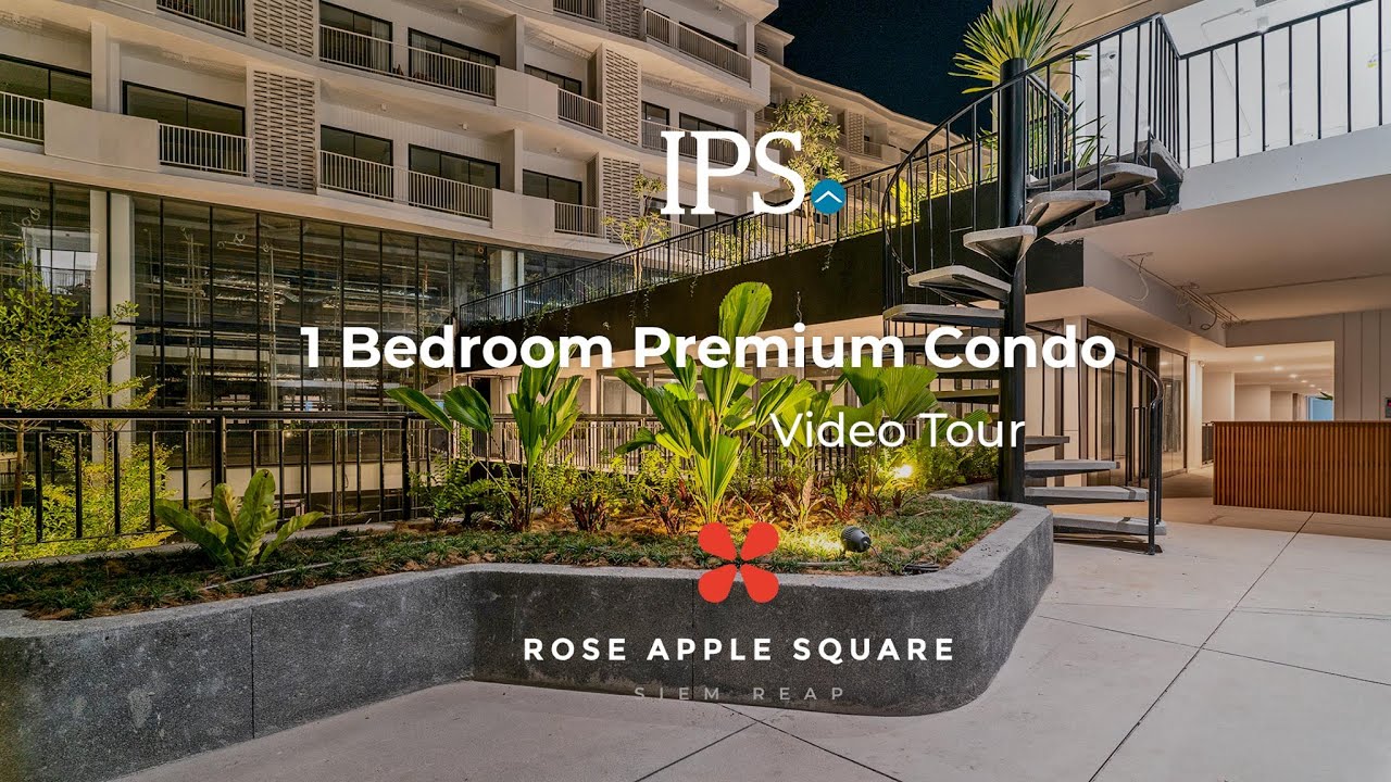 1 Bedroom Condo For Rent - Rose Apple Square, Siem Reap| IPS Cambodia ...