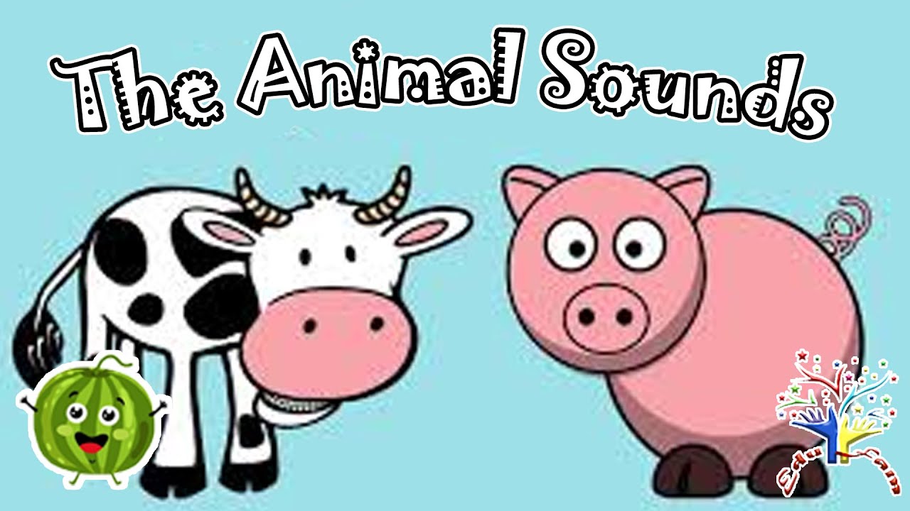 The Animal Sounds Song | Farm Animal Sounds Song Driving My Tractor EduFam Nursery Rhymes # ...
