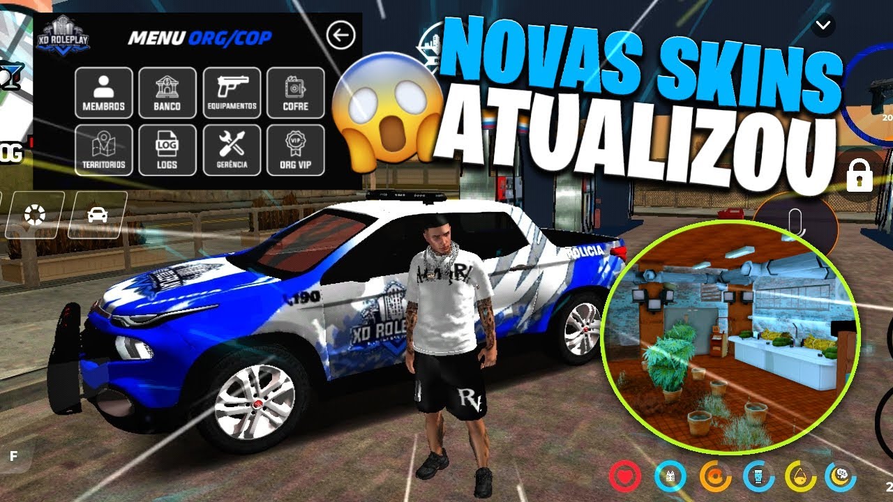 AGORA XD ROLEPLAY VIROU UM FIVEM MOBILE! NOVAS SKINS E FAVELAS ...