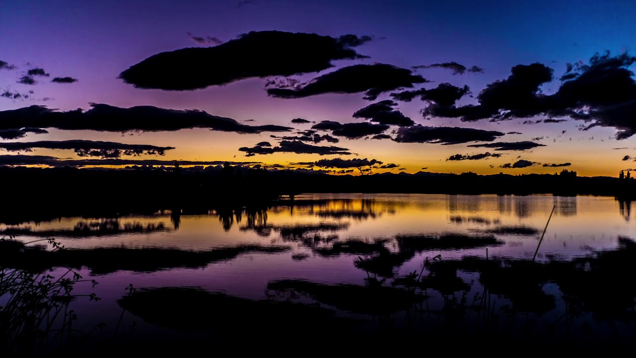 Sunset sky Timelapse (No copyright footage) - YouTube