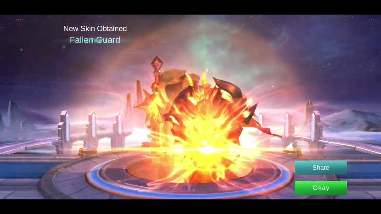 Exchange Tigreal Elite Skin | Fallen Guard | Conflicts of Dawn | Mobile ...