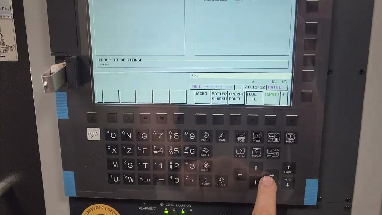 Tsugami Tool life reset video - YouTube