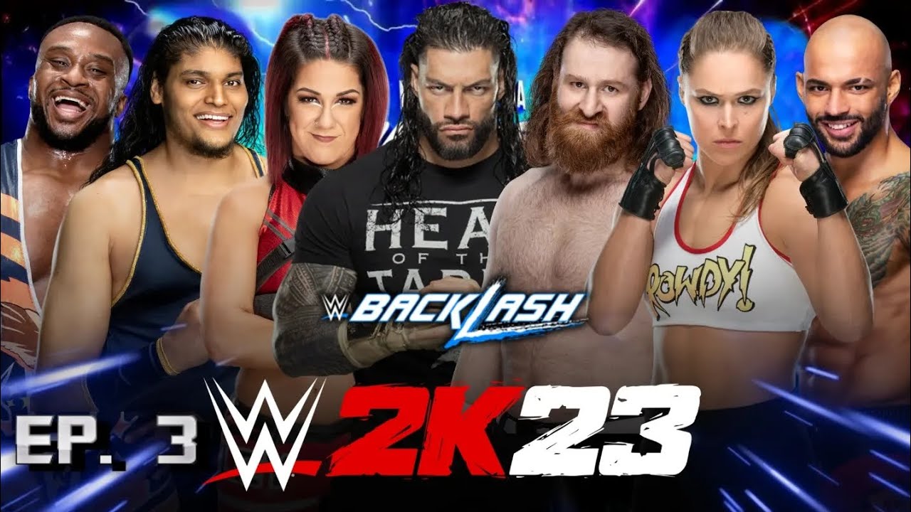 BACKLASH: IT'S REWIND TIME!! - WWE 2K23 UNIVERSE MODE EPISODE 3 - YouTube
