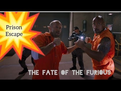 The fate of the furious full Scene / Prison Escape / Jail escape