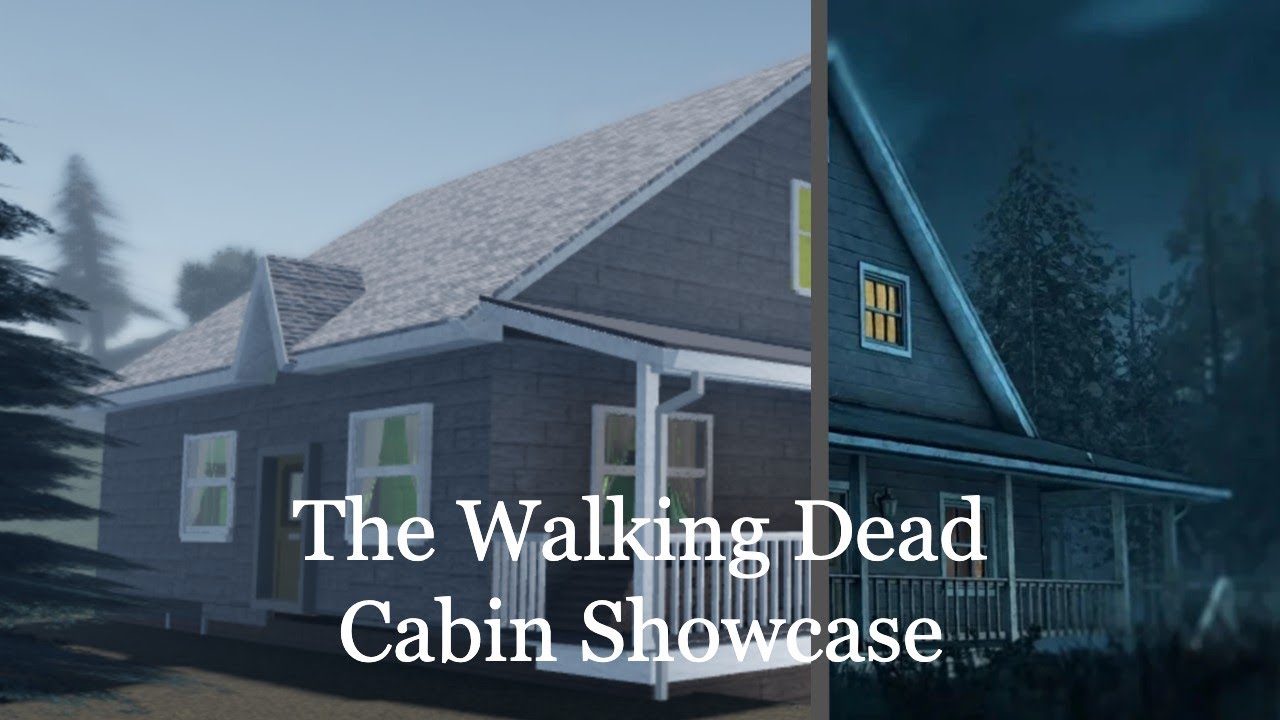 The Walking Dead cabin Showcase - YouTube
