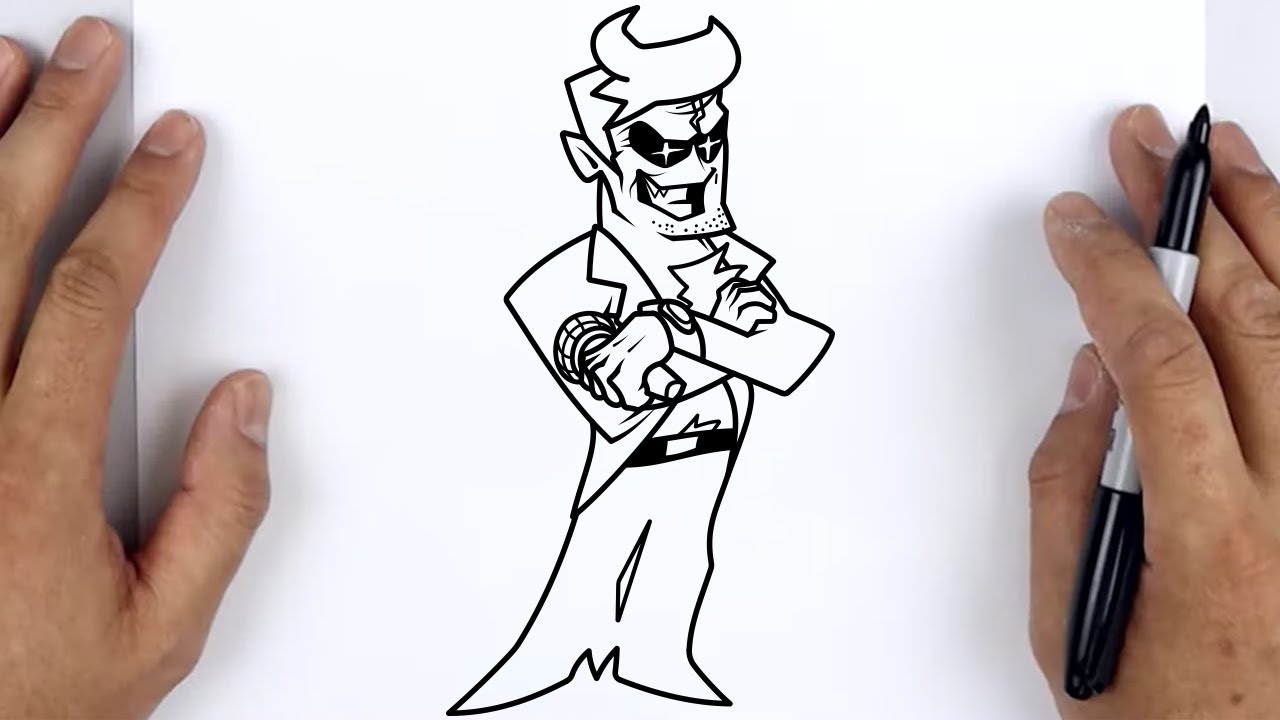 HOW TO DRAW DADDY DEAREST | Friday Night Funkin (FNF) - Easy Step By ...