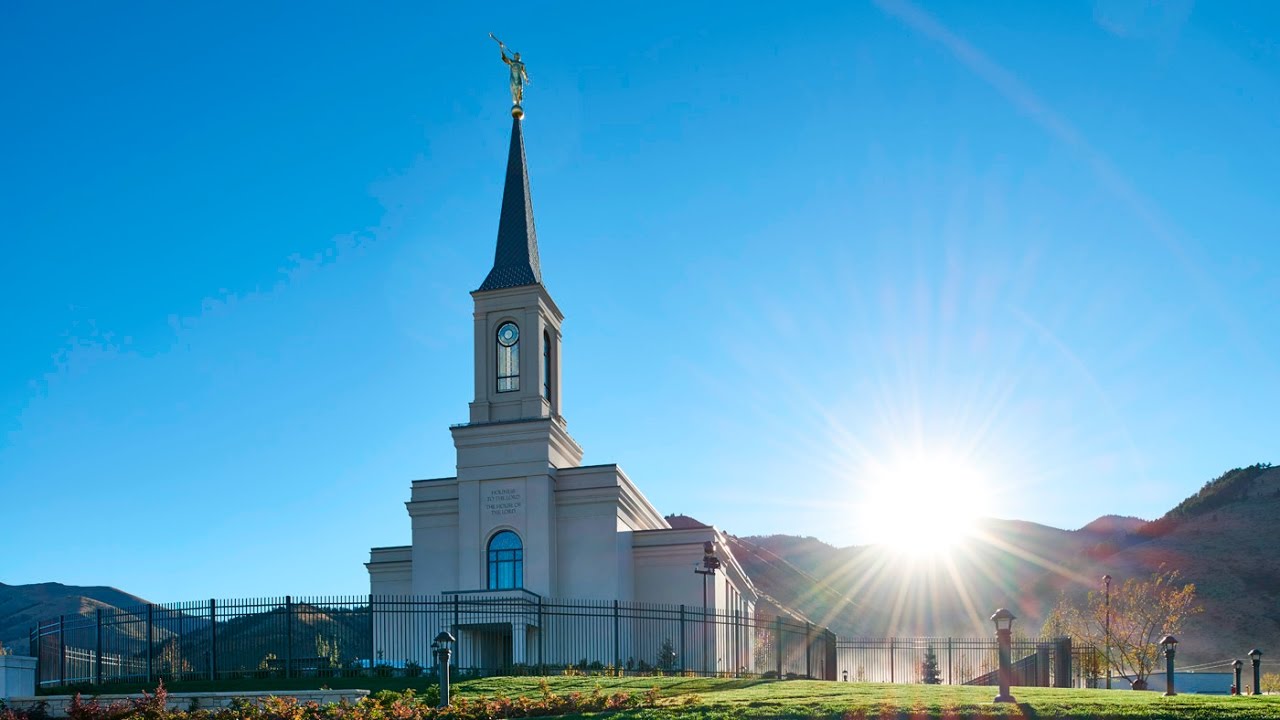 Star Valley Wyoming Temple Cornerstone Ceremony - YouTube