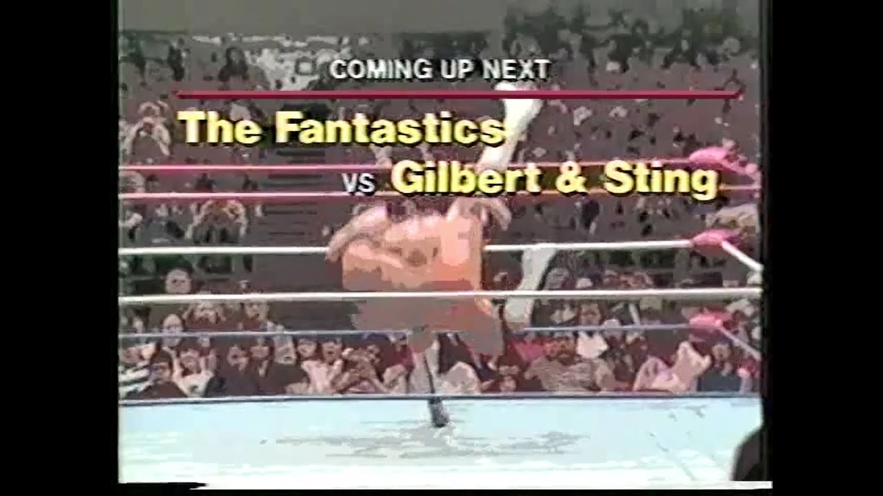 Fantastics vs Eddie Gilbert & Sting UWF Jan 10th, 1987 - YouTube