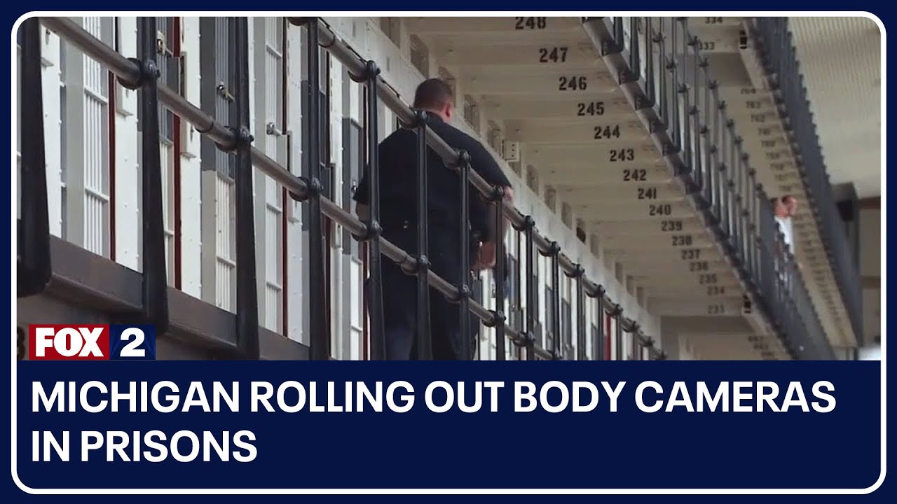 Michigan rolling out body cameras in prisons - YouTube