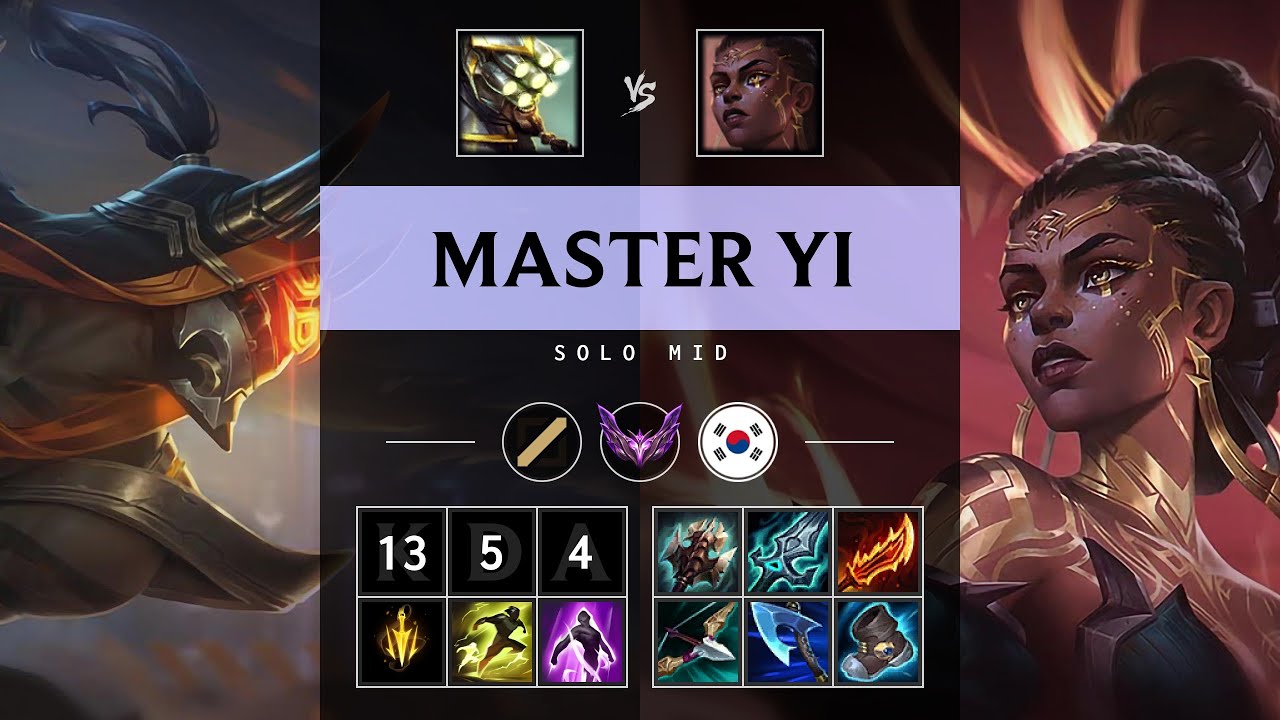Master Yi Mid vs Mel - KR Master Patch 25.17 - YouTube