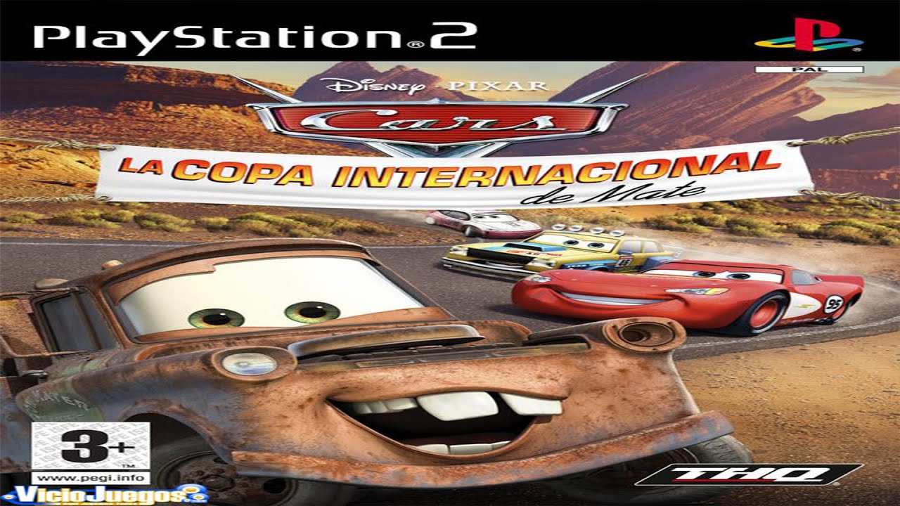 Coches De Disney - Cars: La Copa Internacional de Mate PS2 Jugabilidad ...
