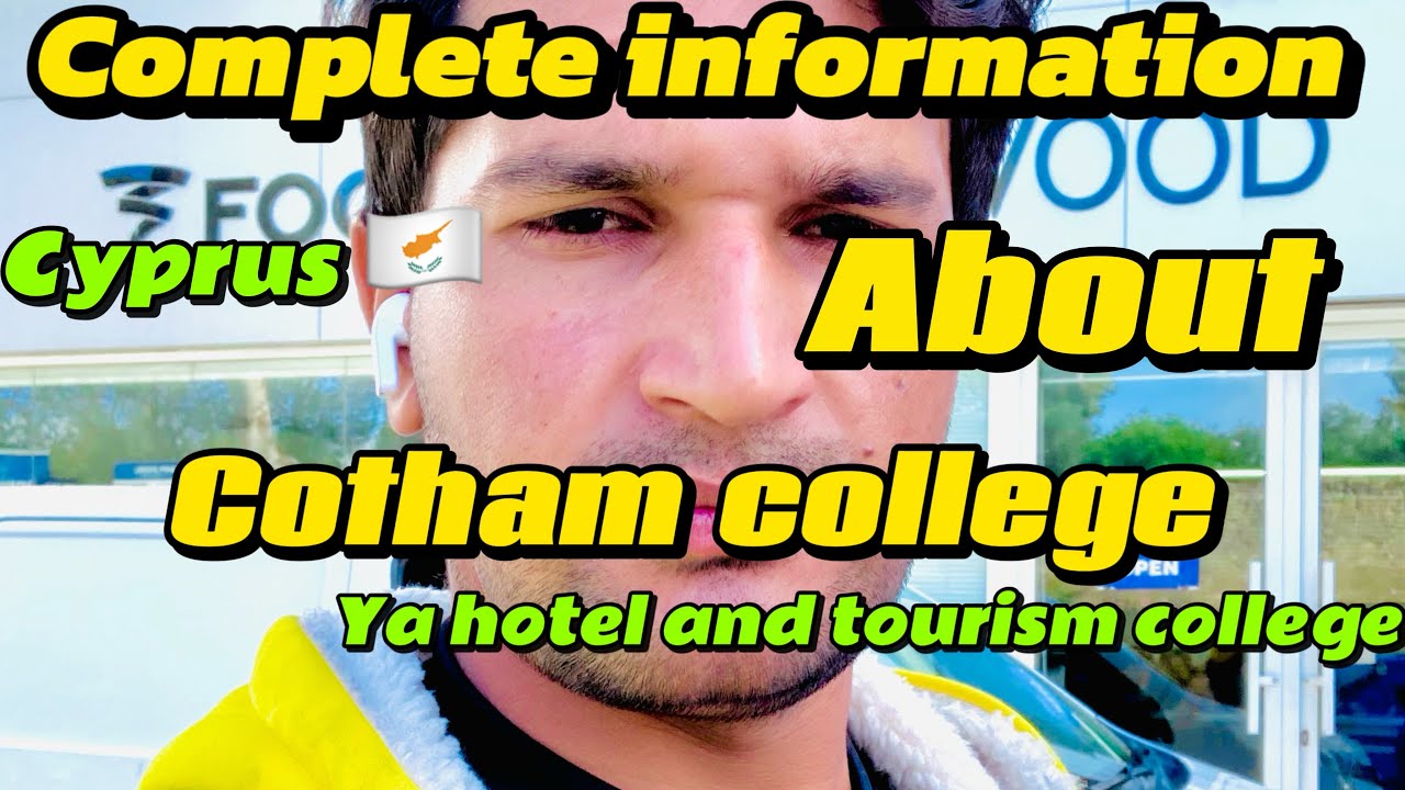 | Complete information about Cothm college |. Ya hotel and tourism ...